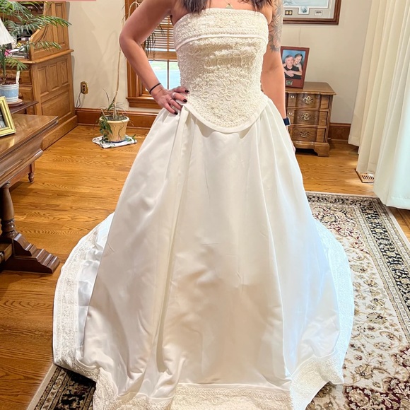 Alfred Angelo | Dresses | Vintage Wedding Dress Alfred Angelo Vintage ...